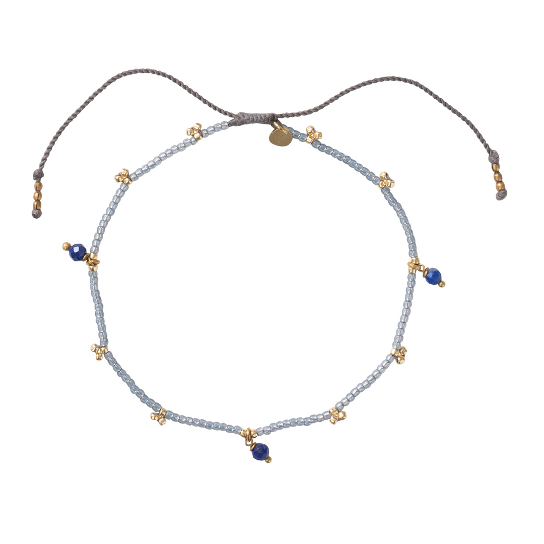 Lapis lazuli anklet store